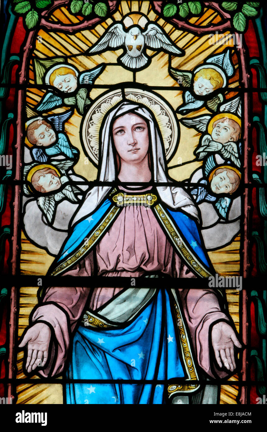 Mary holy ghost hi-res stock photography and images - Alamy