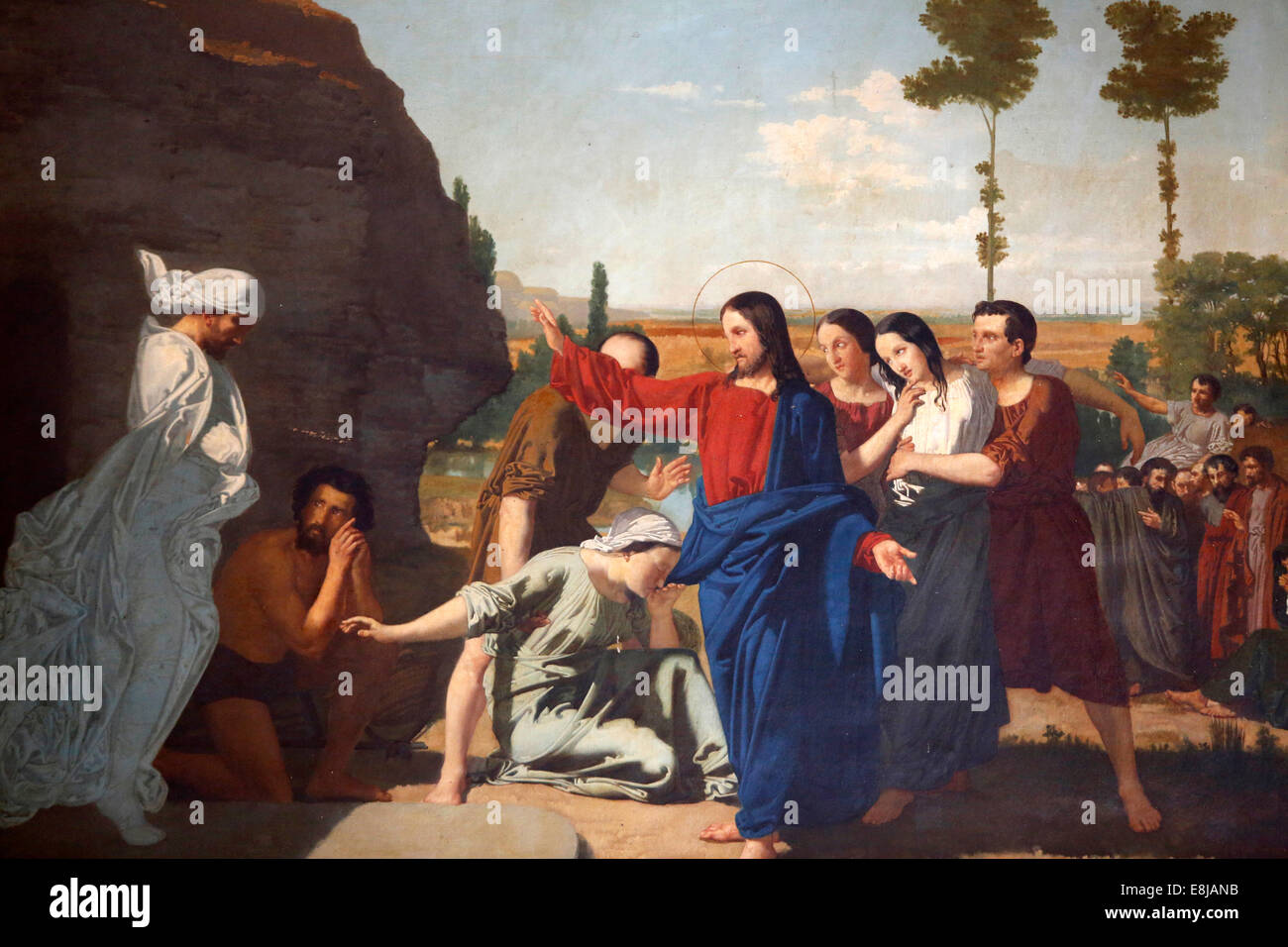 Jesus miracle painting hi-res stock photography and images - Alamy