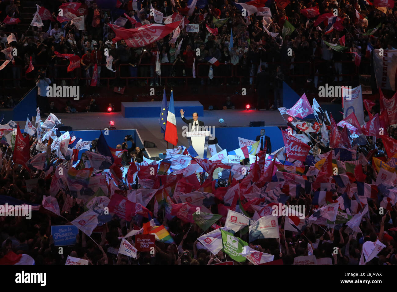 2012 french presidential election campaign hi-res stock photography and ...