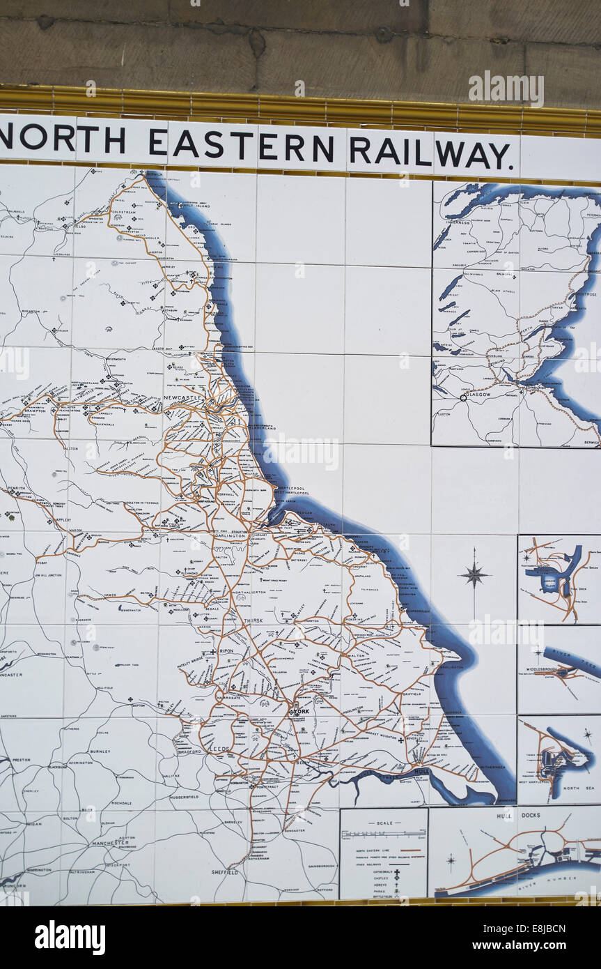 Railway map antique High Resolution Stock Photography and Images - Alamy