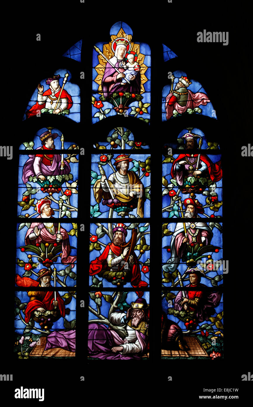 The tree of jesse hi-res stock photography and images - Alamy