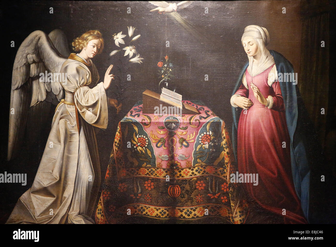 Annunciation Virgin Mary Religious Scene High Resolution Stock Photography and Images - Alamy