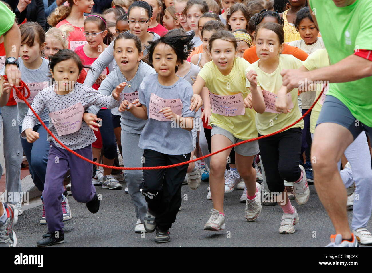 Start of a race Stock Photo - Alamy
