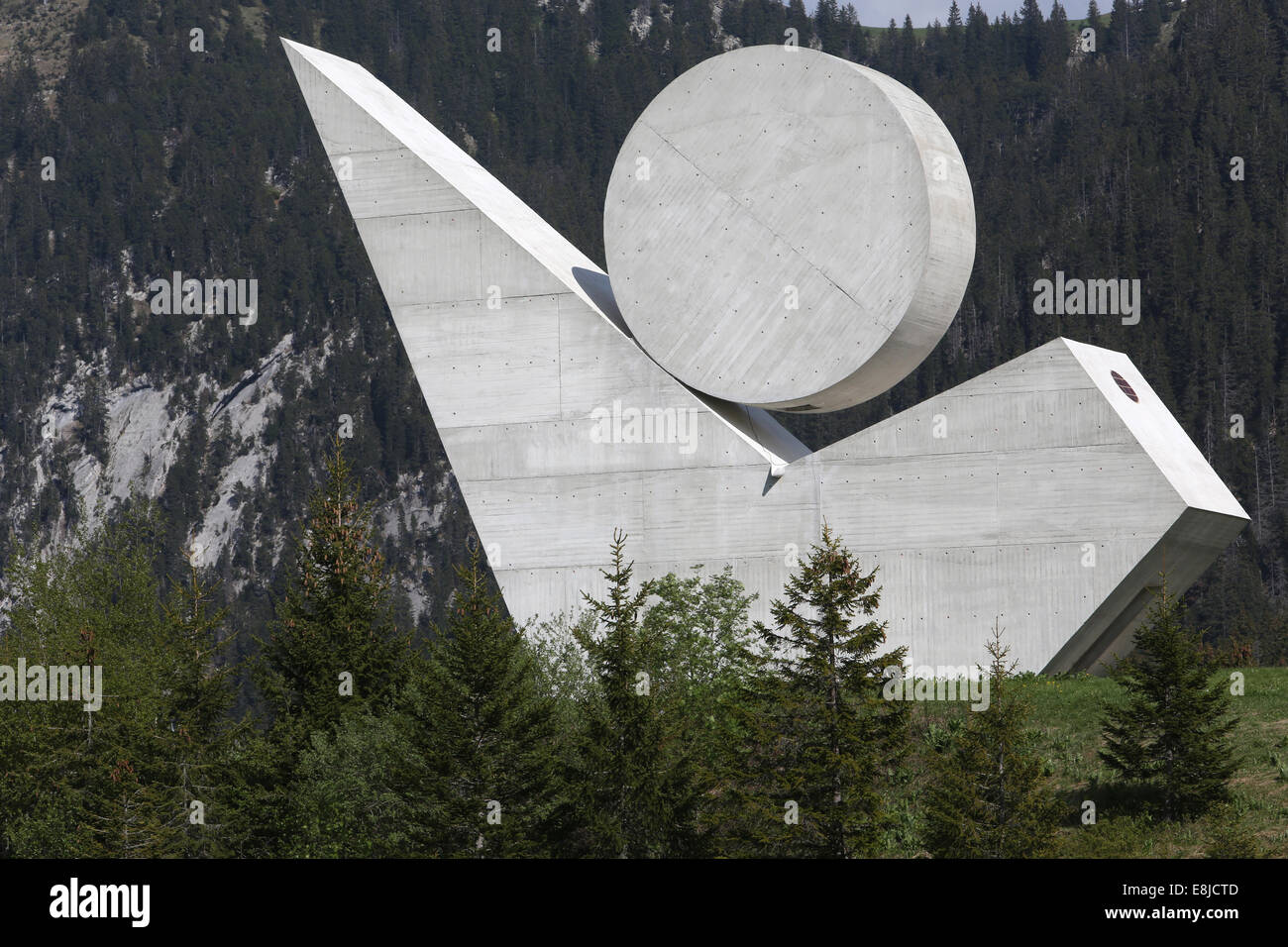 The Gli res Plateau and the monumental sculpture of ƒmile Gilioli Stock ...