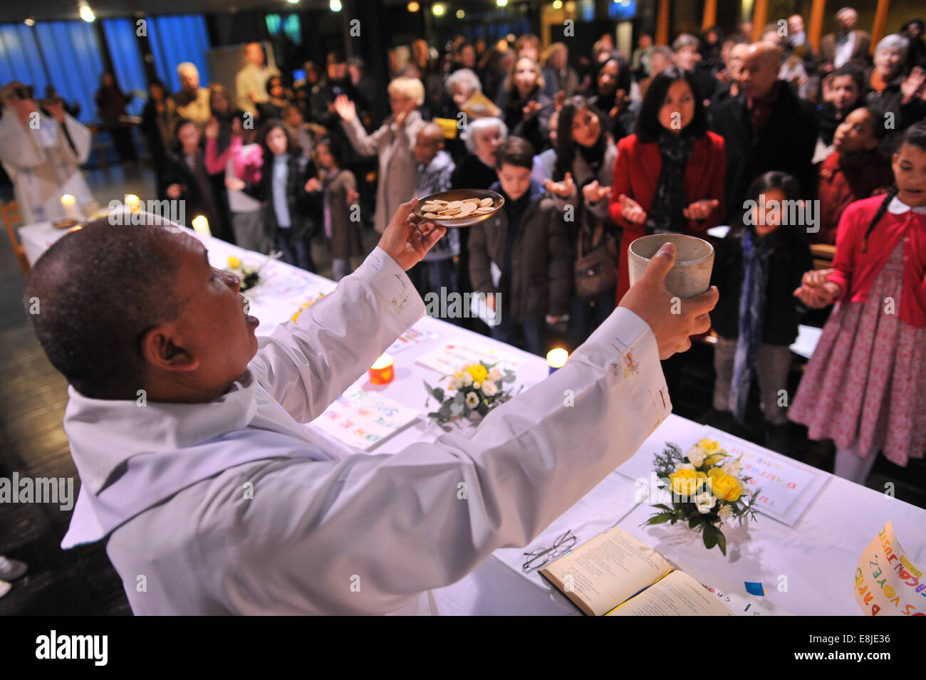Easter week celebration - Maundy thursday Stock Photo - Alamy