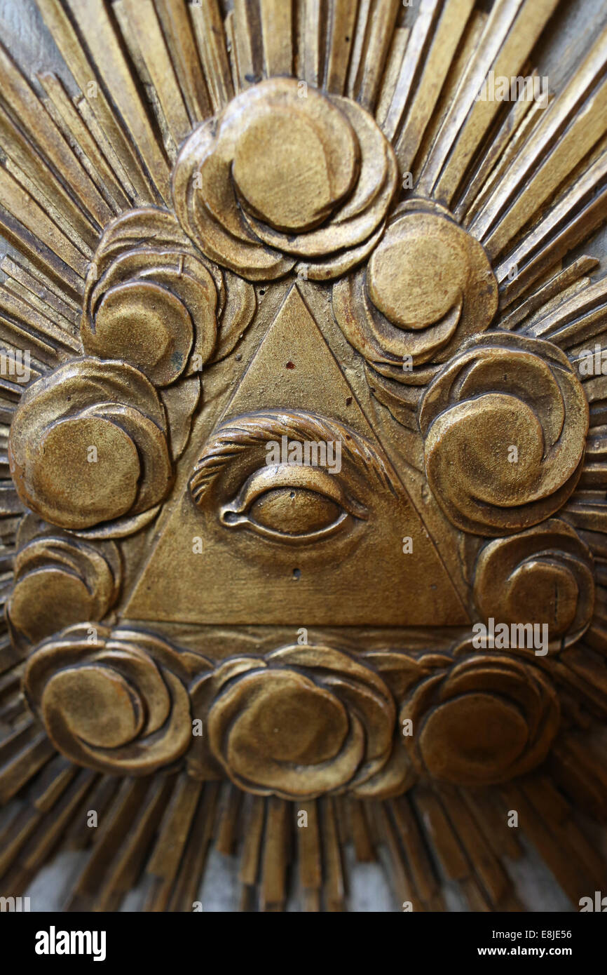 Eye of God Stock Photo - Alamy