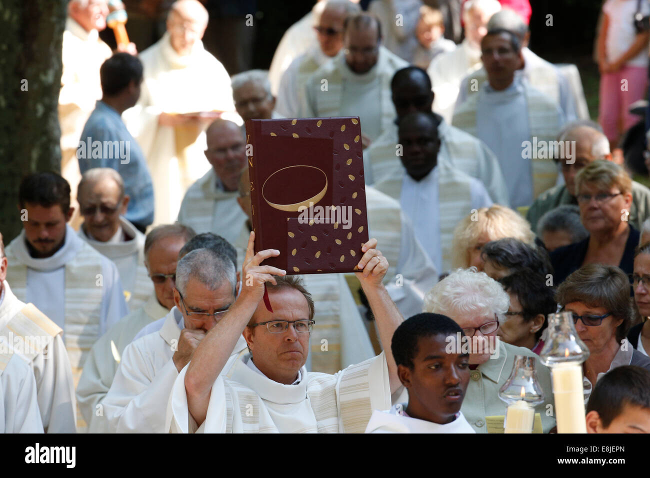 Catholic mass. Procession Stock Photo - Alamy