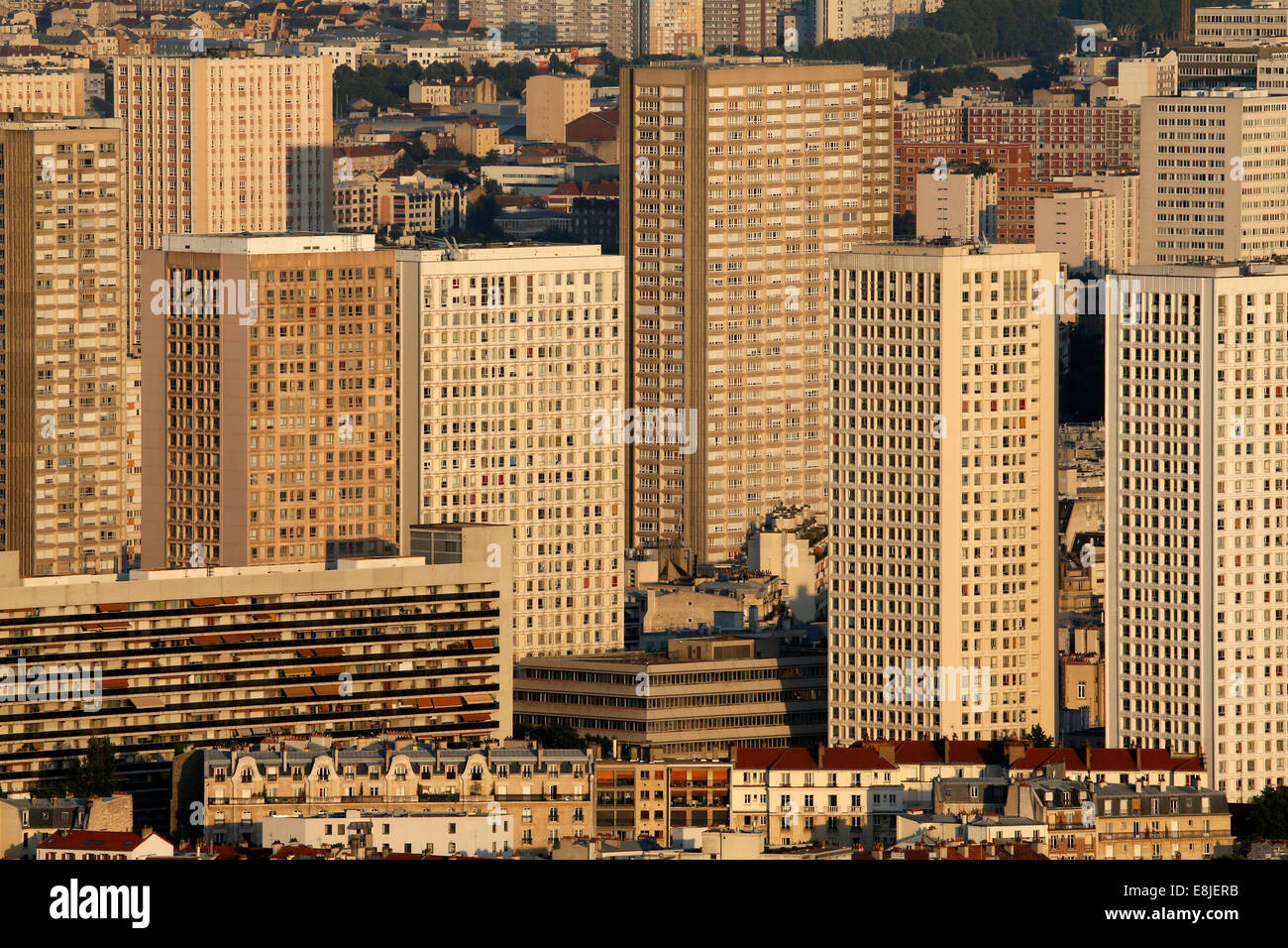Paris city. 13th arrondissement Stock Photo - Alamy