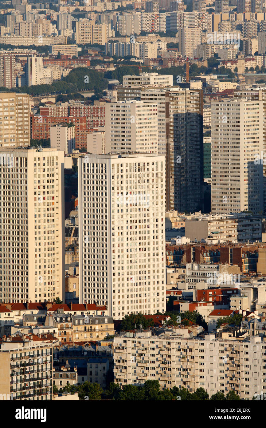 Paris city. 13th arrondissement Stock Photo - Alamy