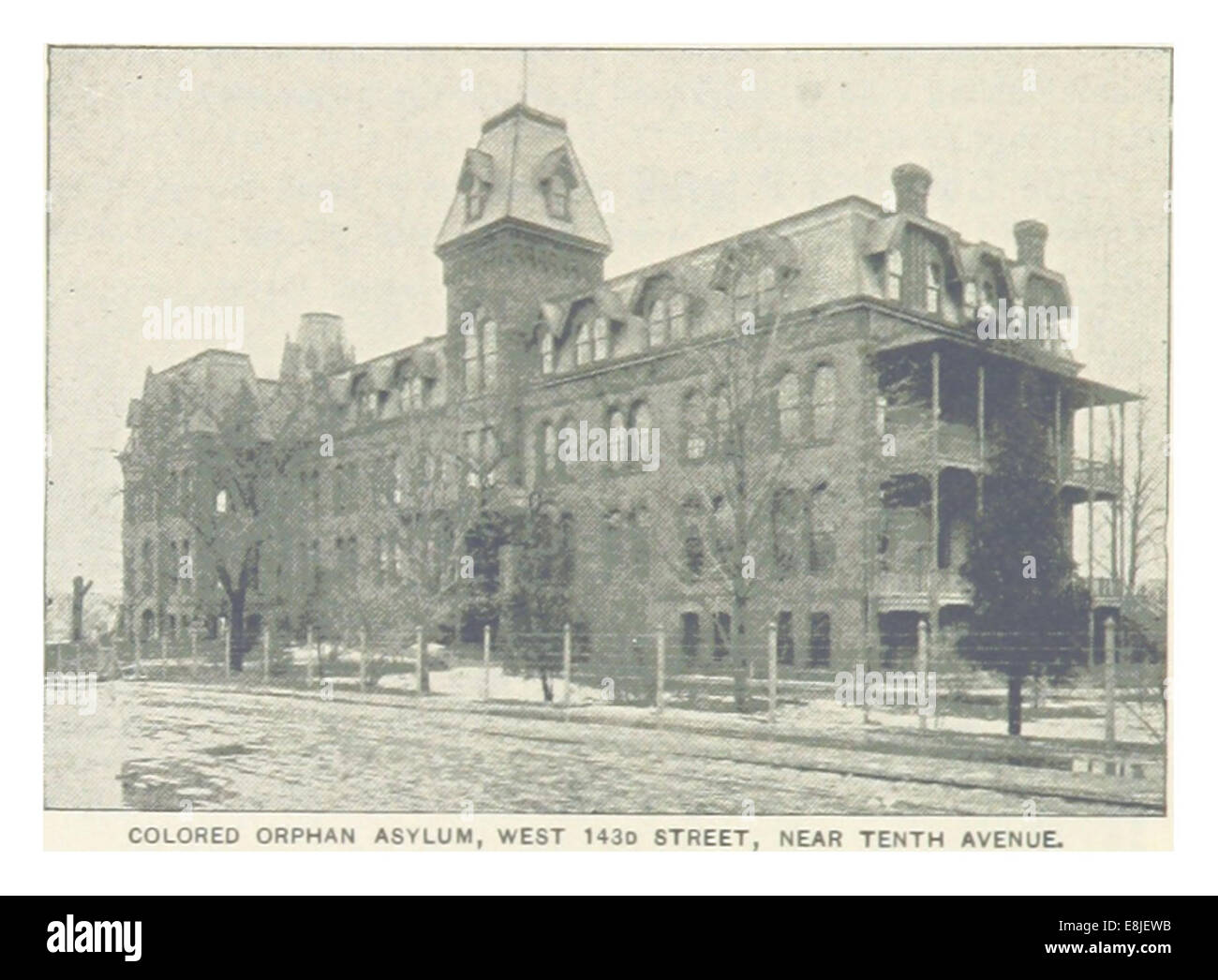 (King1893NYC) pg456 COLORED ORPHAN ASYLUM, WEST 143D STREET, NEAR TENTH ...