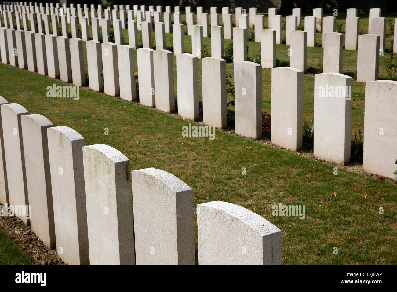 Brown's copse military cemetery, designed by Sir Edwin Lutyens, is ...