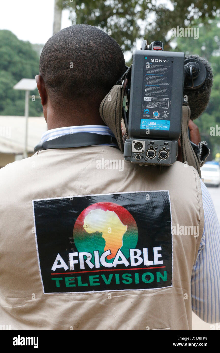 Africable television hi-res stock photography and images - Alamy