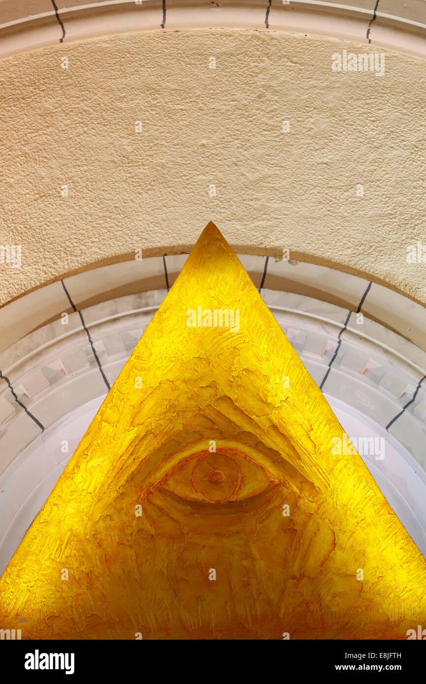 Freemason eye hi-res stock photography and images - Alamy