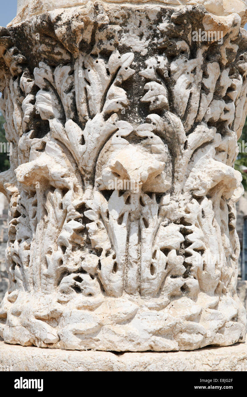 Roman-Byzantine city Scythopolis in Beth Shean National Park Stock ...