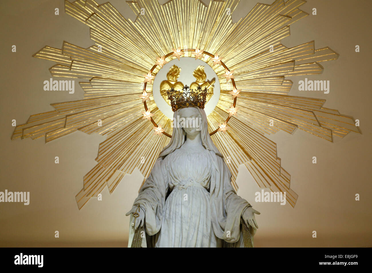 Chapel of Our Lady of the Miraculous Medal Stock Photo - Alamy
