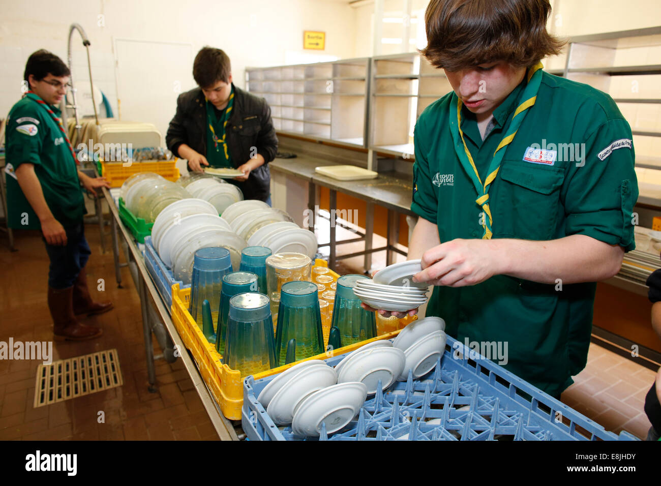 Scout gathering hi-res stock photography and images - Alamy