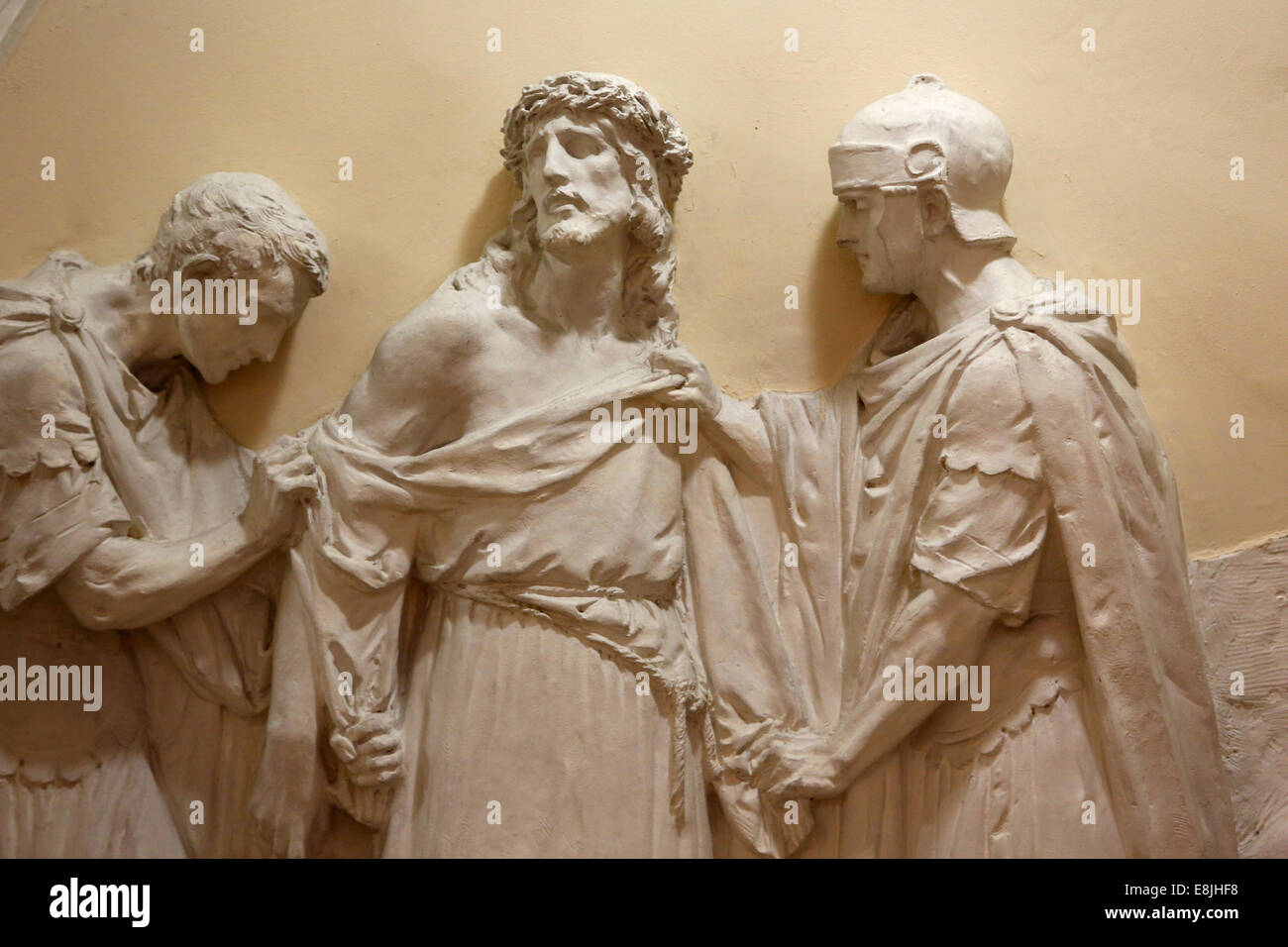 Saint John the Baptist's church in Arras. Stations of the Cross. Xth ...