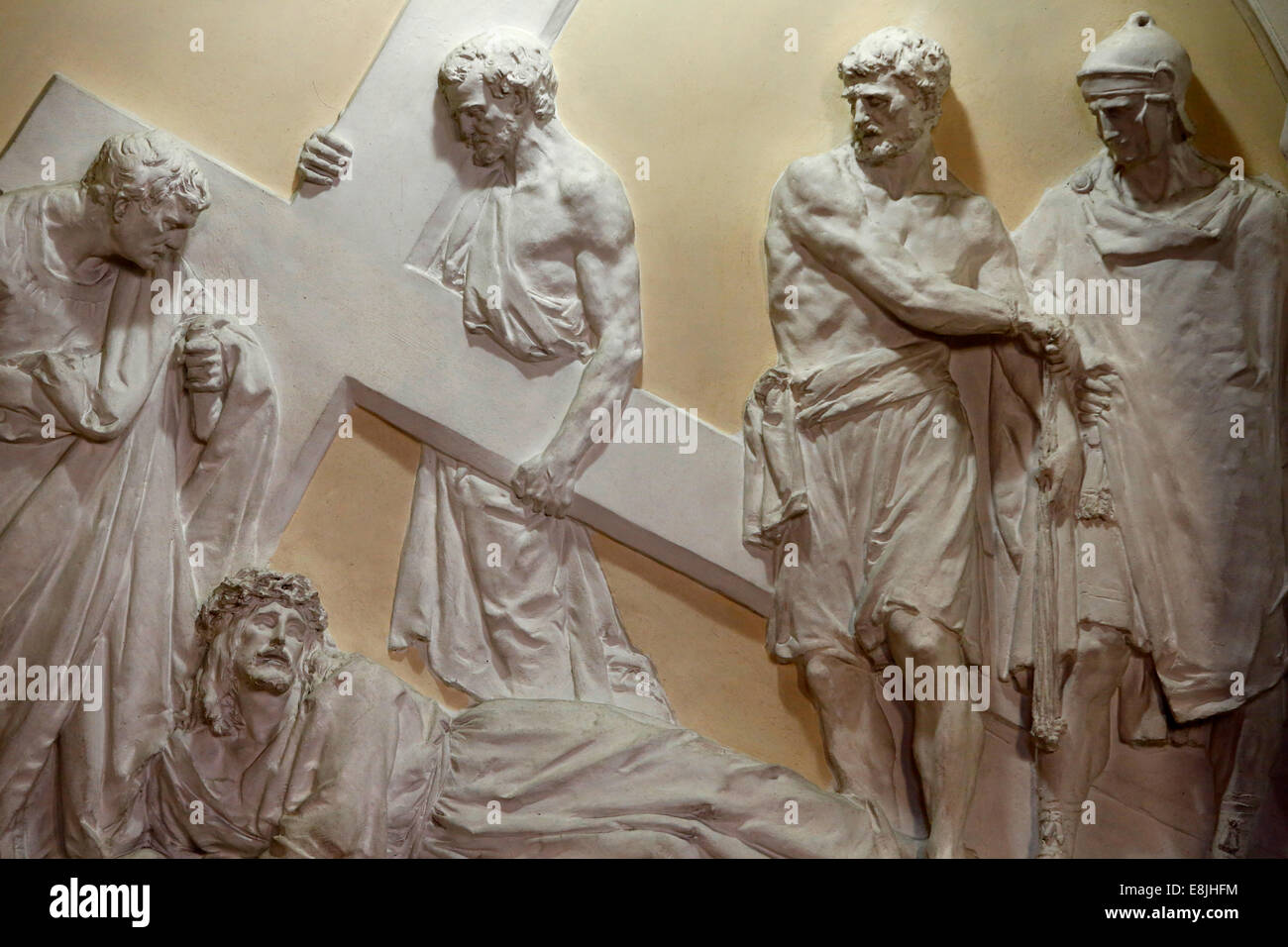 Jesus falls the second time hi-res stock photography and images - Alamy