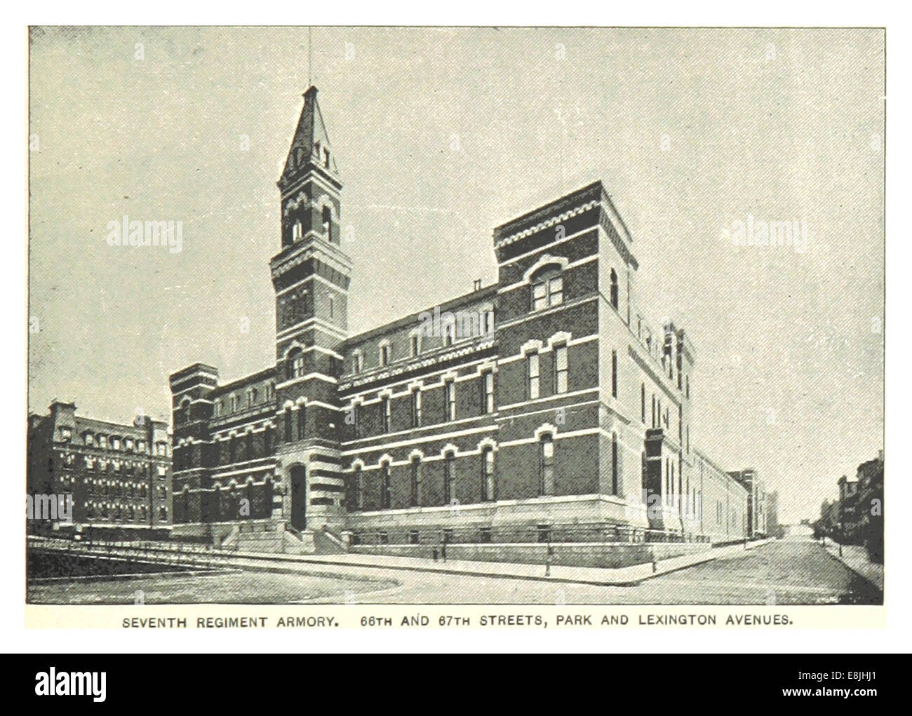 (King1893NYC) pg539 SEVENTH REGIMENT ARMORY. 66TH AND 67TH STREETS ...