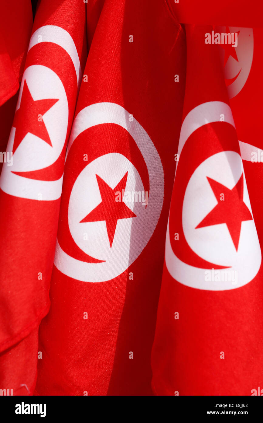 Flags of tunisia hi-res stock photography and images - Alamy