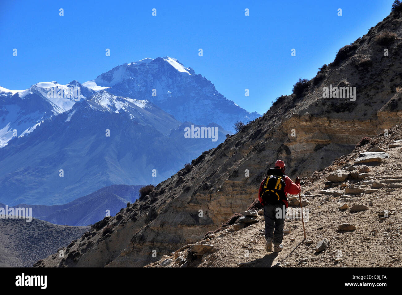 Trekker tourist hi-res stock photography and images - Alamy