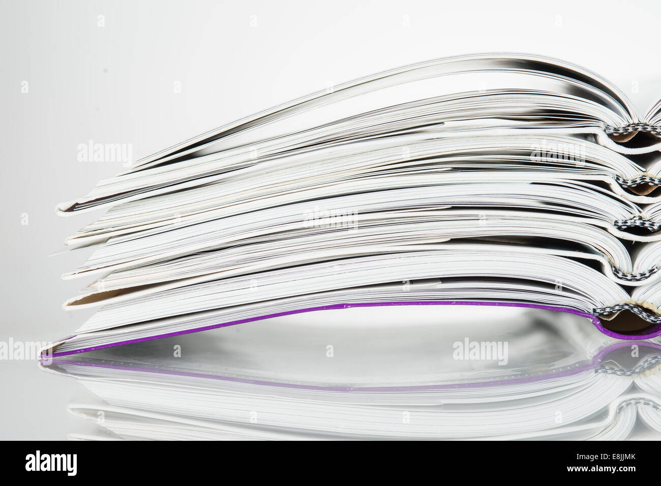 Book spine to the left of image colour photograph hi-res stock ...