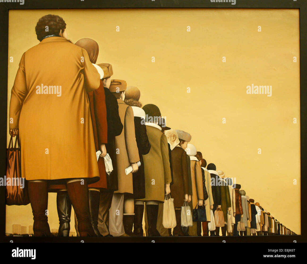 Queue at museum hi-res stock photography and images - Alamy