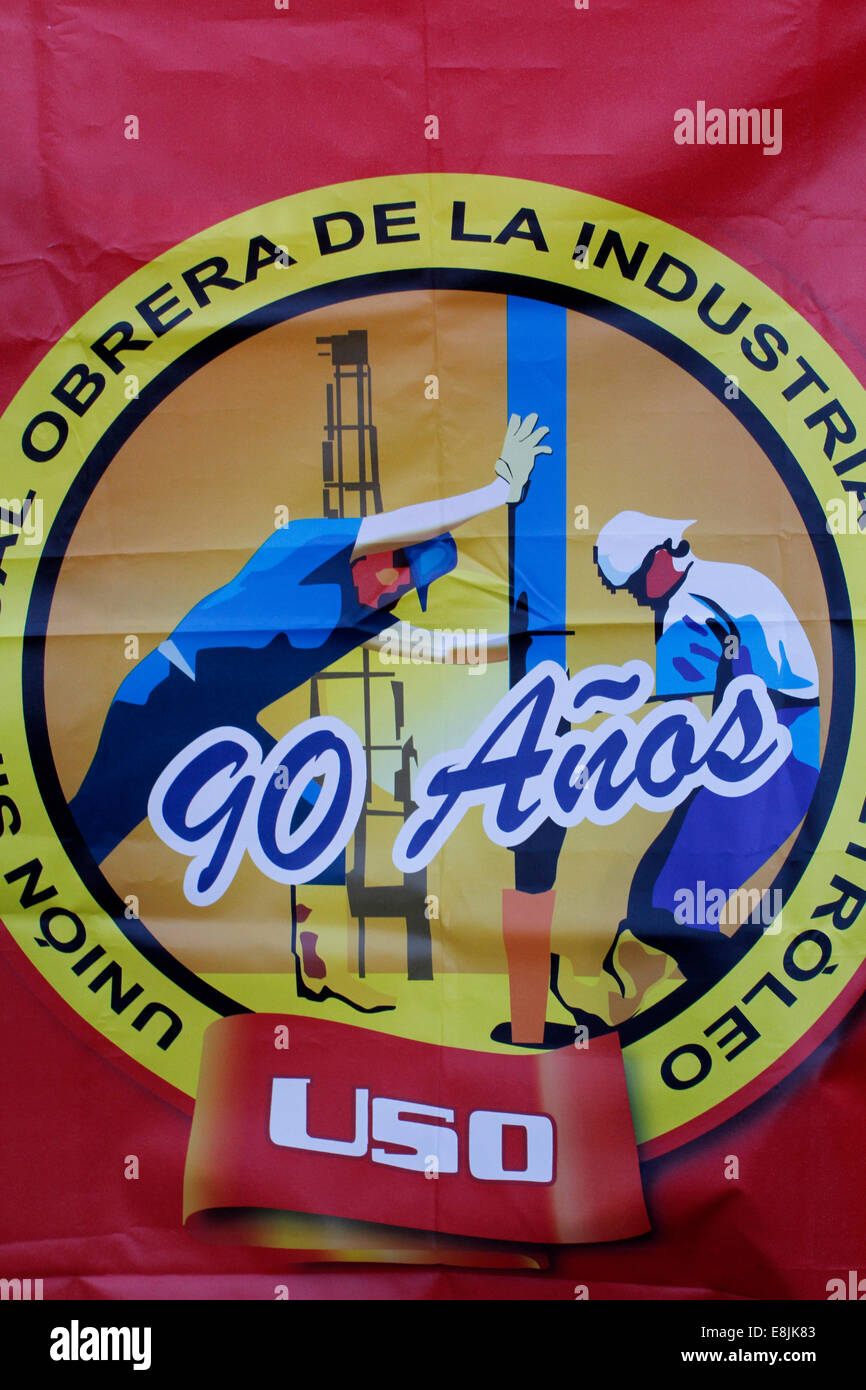 Trade union banner Stock Photo - Alamy