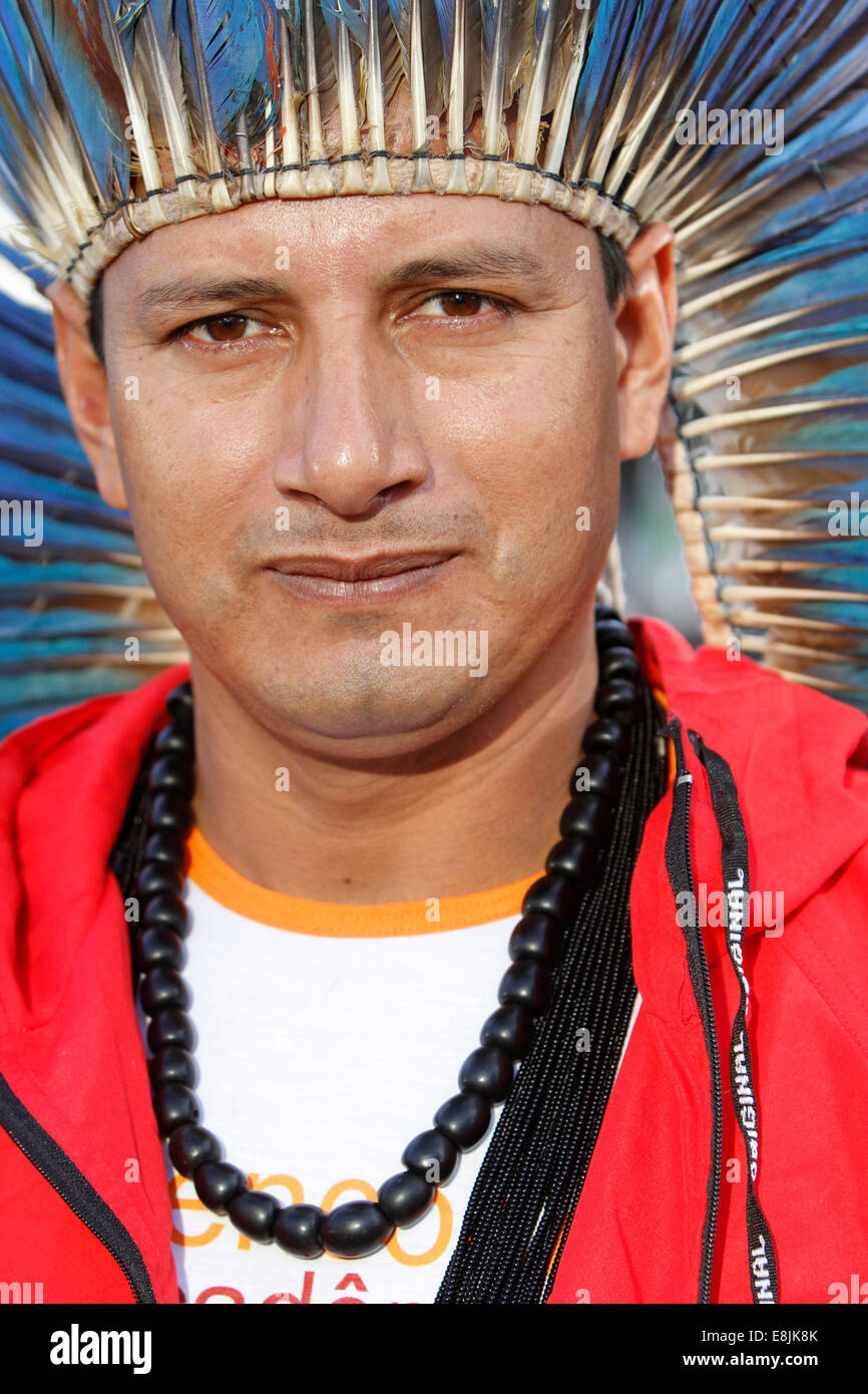 Brazilian indian hi-res stock photography and images - Alamy