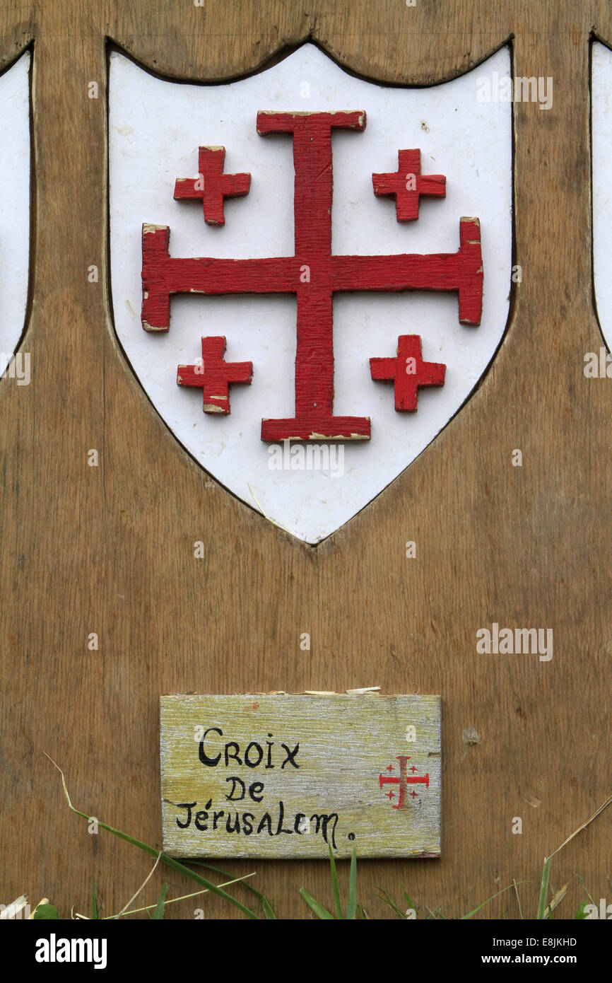 Jerusalem cross hi-res stock photography and images - Alamy