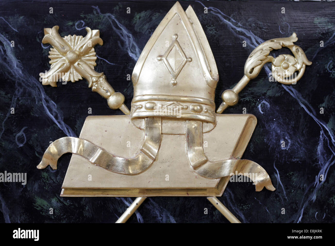 Symbols of the bishop hi-res stock photography and images - Alamy