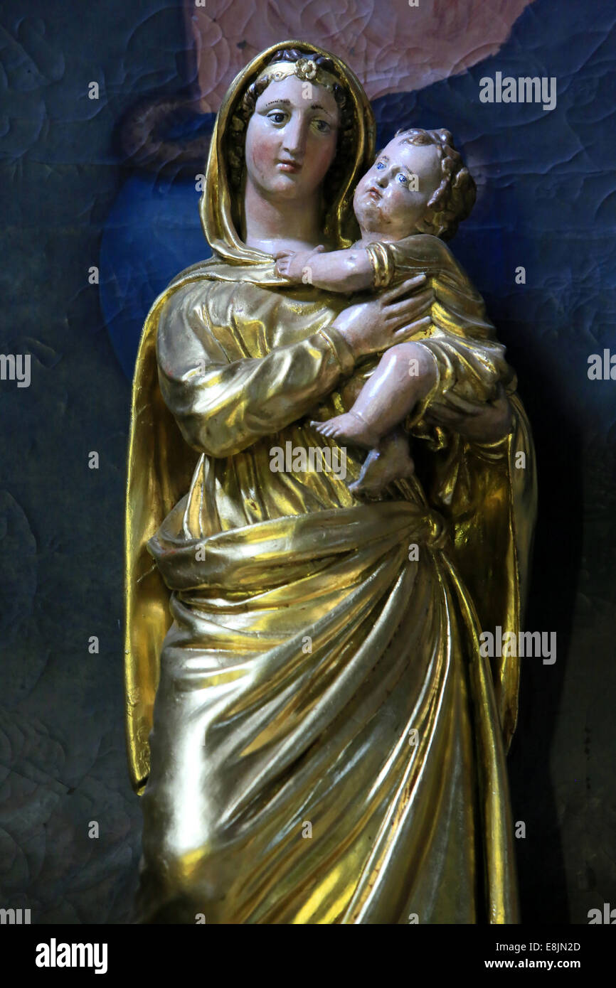 Virgin and Child Stock Photo - Alamy