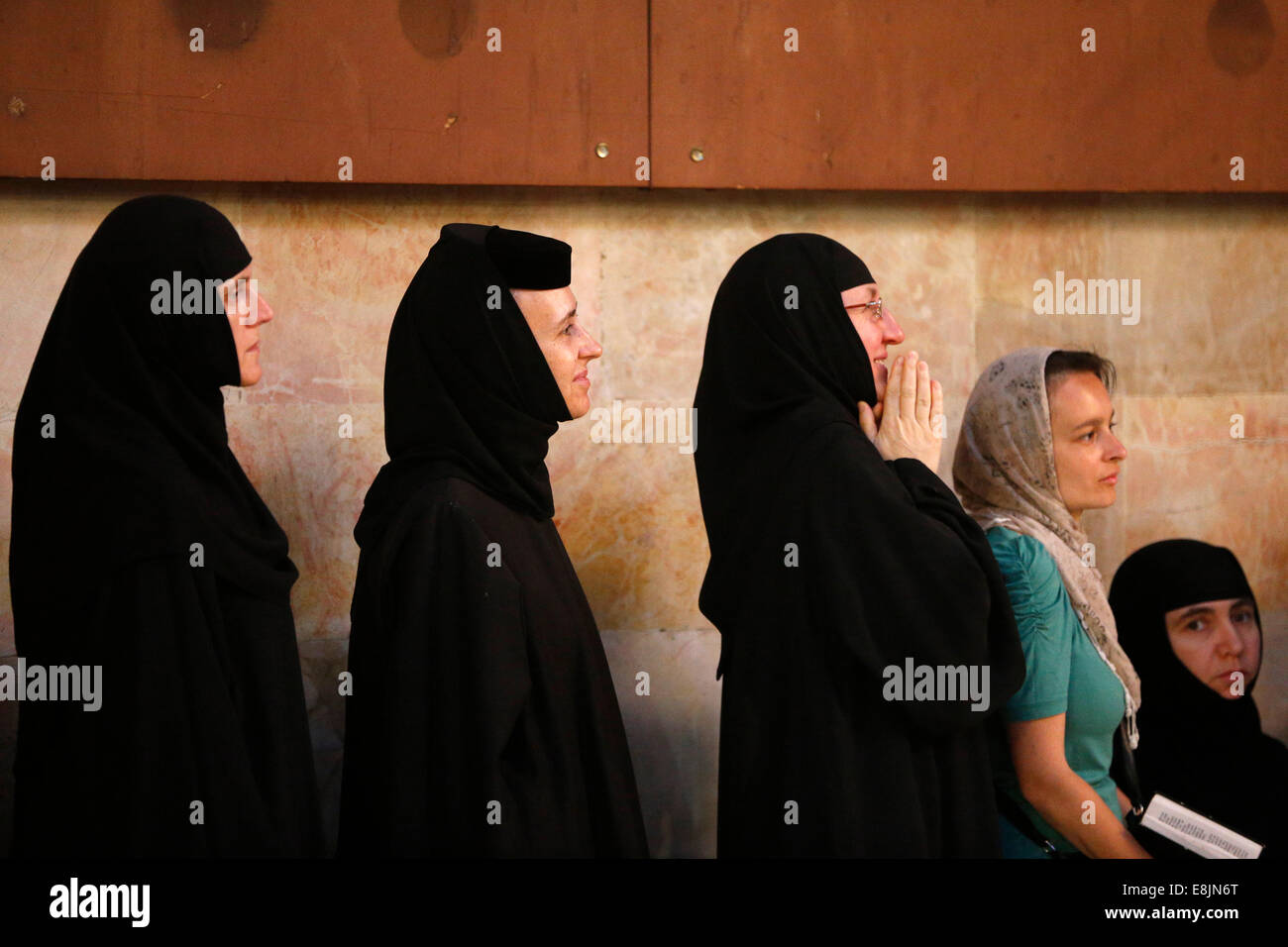 Greek orthodox nun on hi-res stock photography and images - Alamy