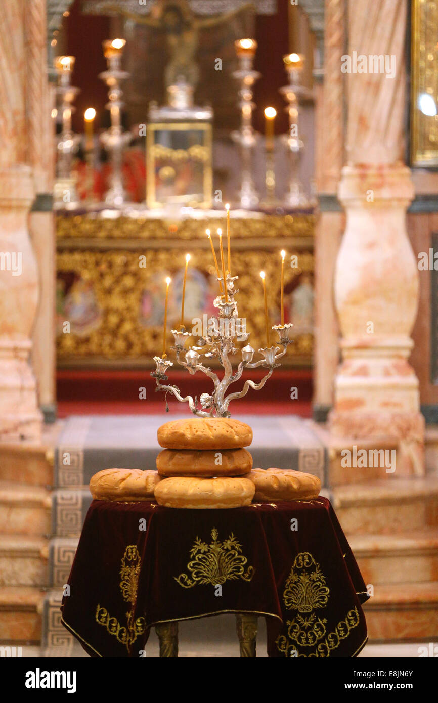 Greek orthodox communion hi-res stock photography and images - Alamy