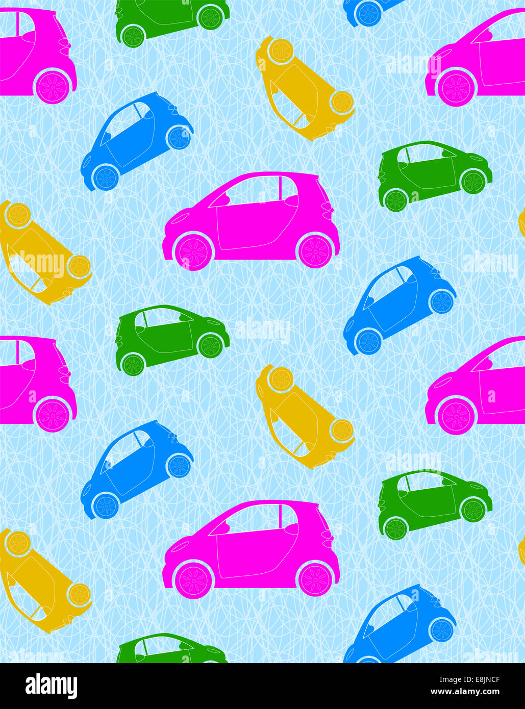 Seamless background with cars Stock Photo - Alamy