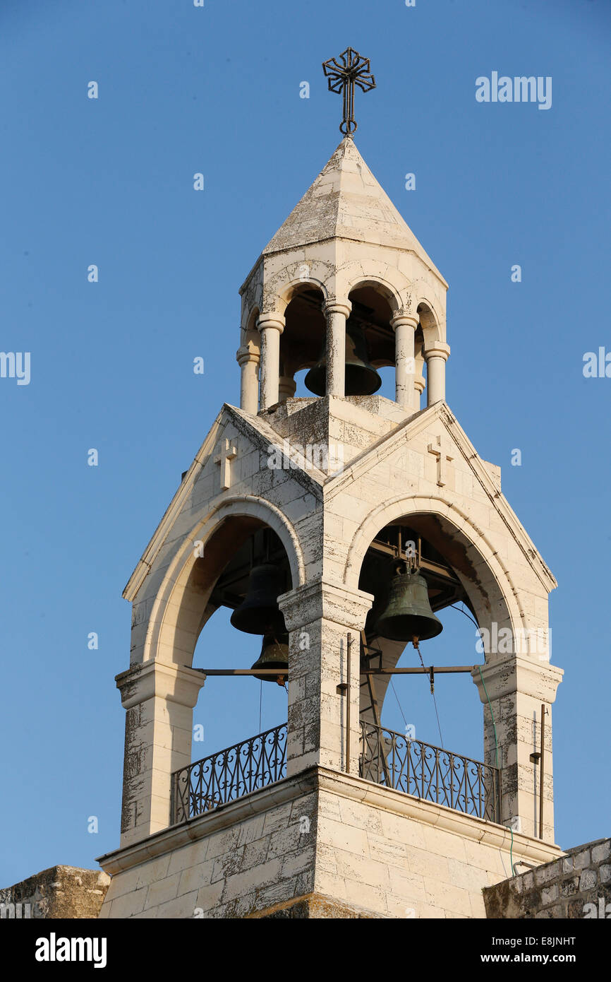 Tower. Basilica of the Nativity Stock Photo - Alamy