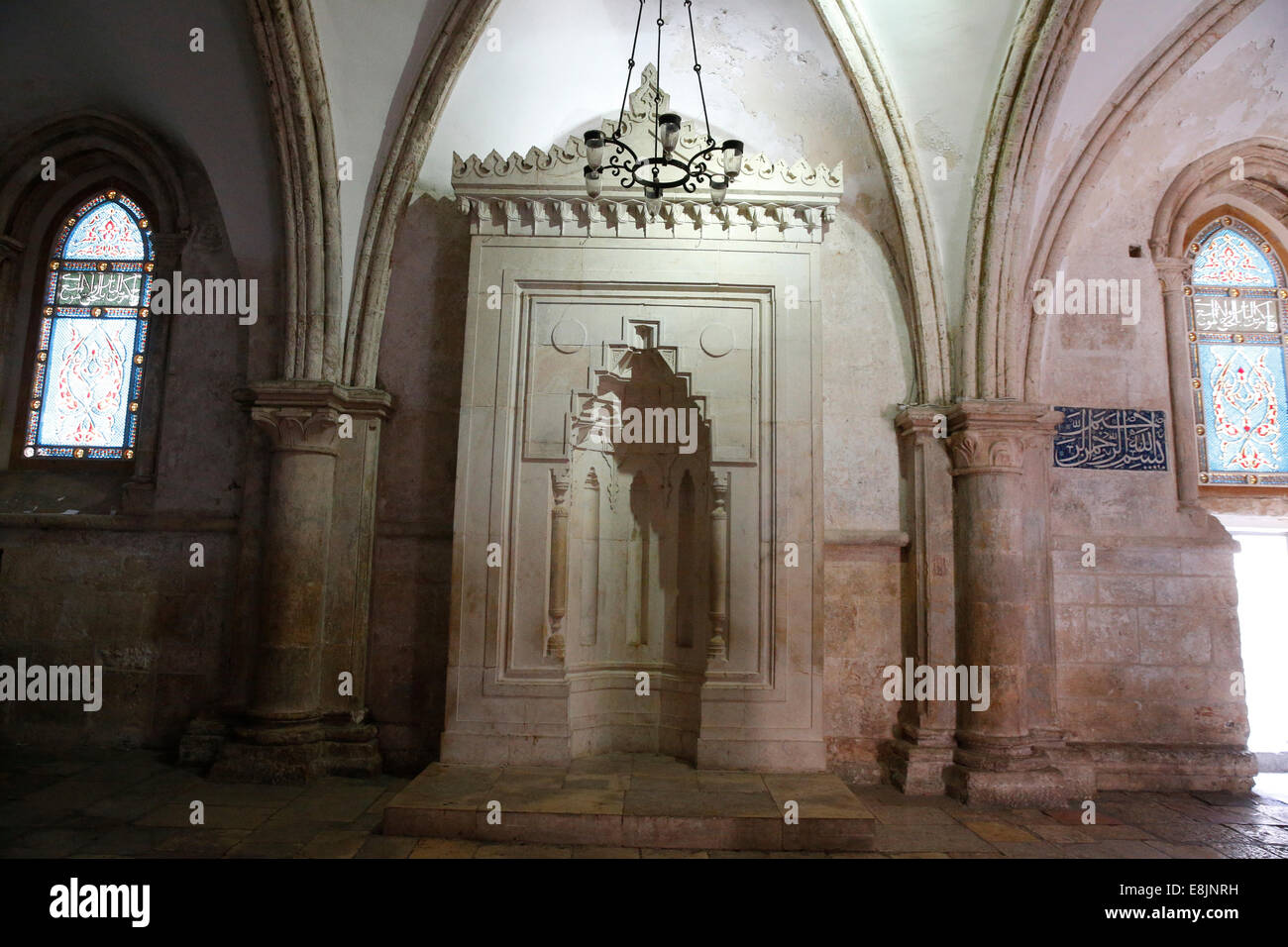 The Cenacle is the site of The Last Supper Stock Photo - Alamy