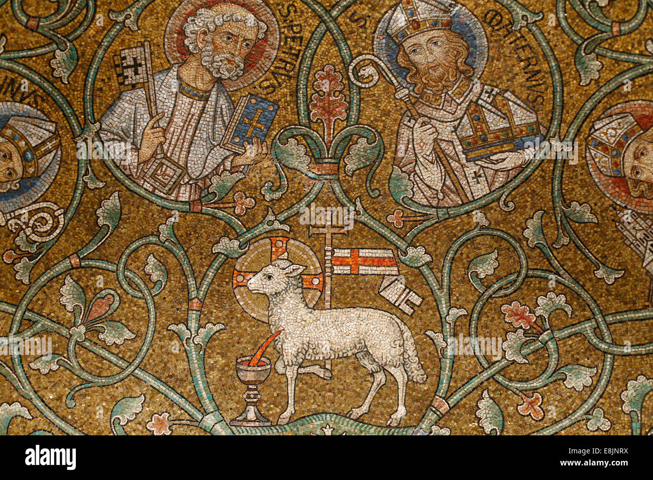 Lamb god symbol christ hi-res stock photography and images - Alamy