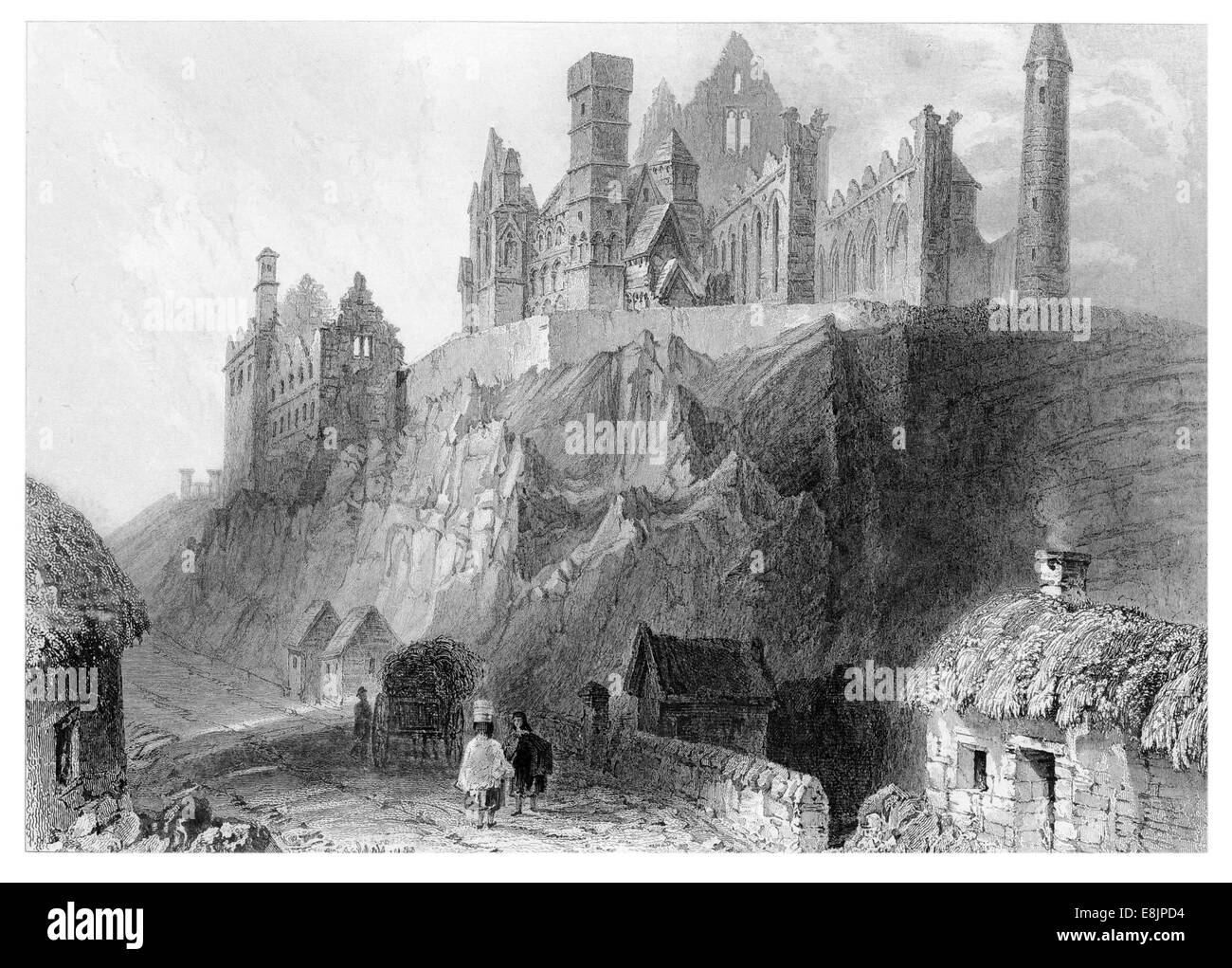 Ireland landscape painting 1800s hi-res stock photography and images ...