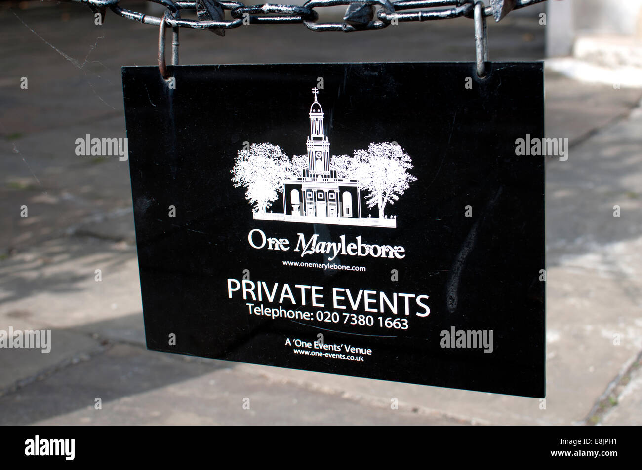 One Marylebone sign, London, UK Stock Photo - Alamy