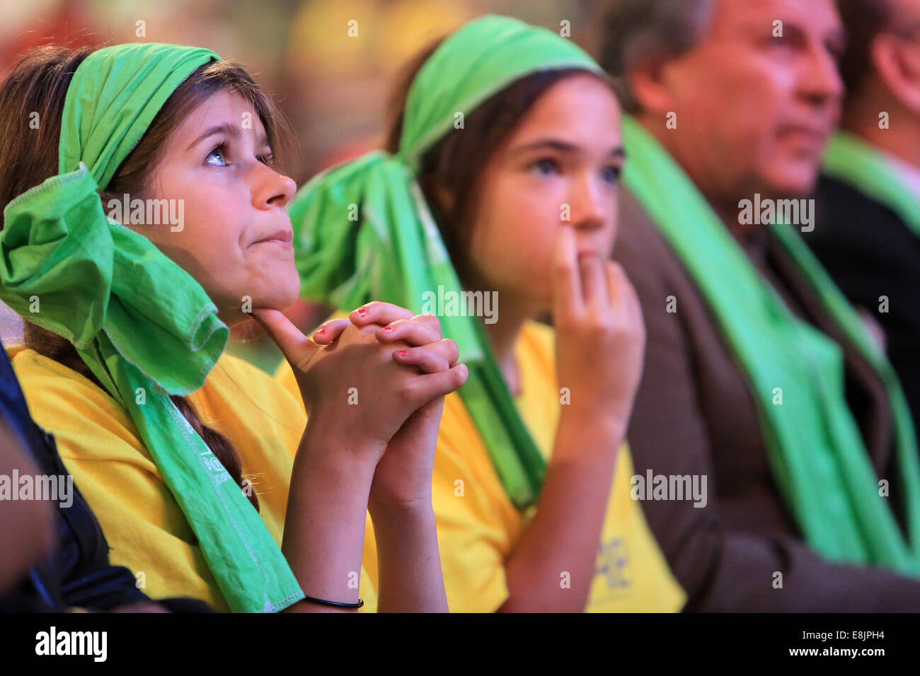 Protestant gathering in Paris-Bercy Stock Photo - Alamy