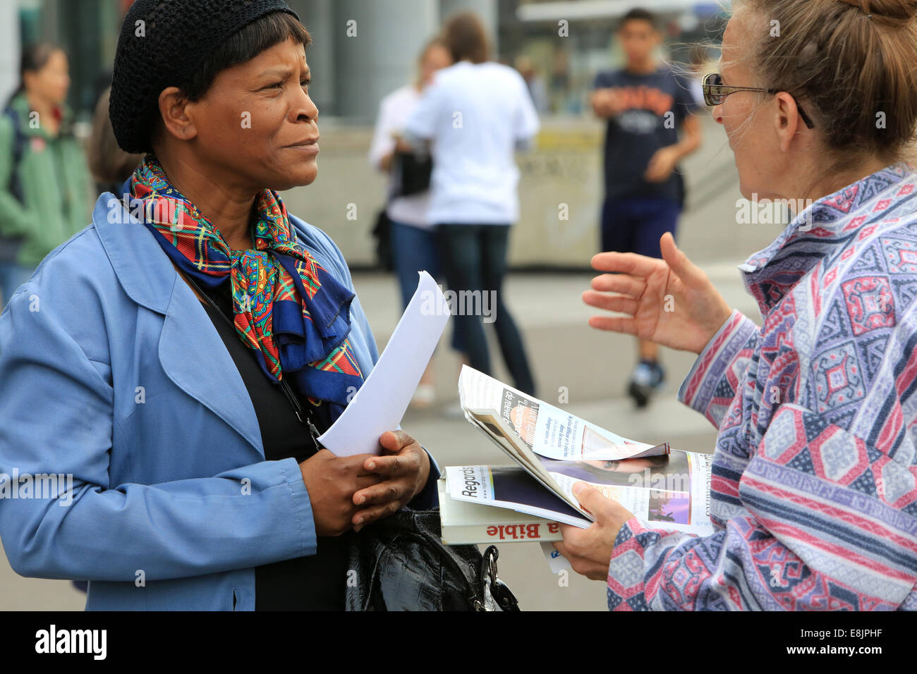 Street preaching hi-res stock photography and images - Alamy