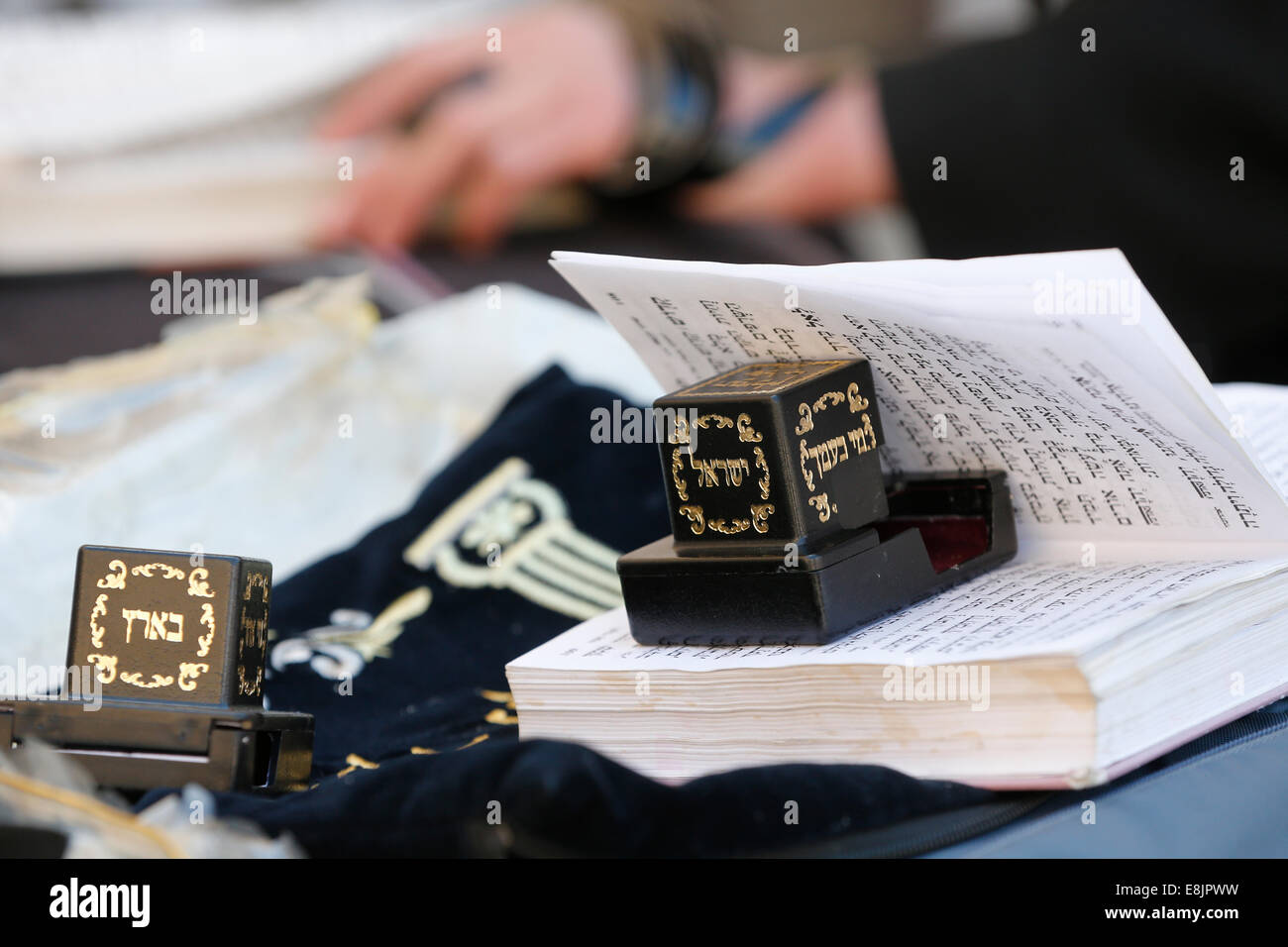 Phylacteries and Torah Stock Photo - Alamy