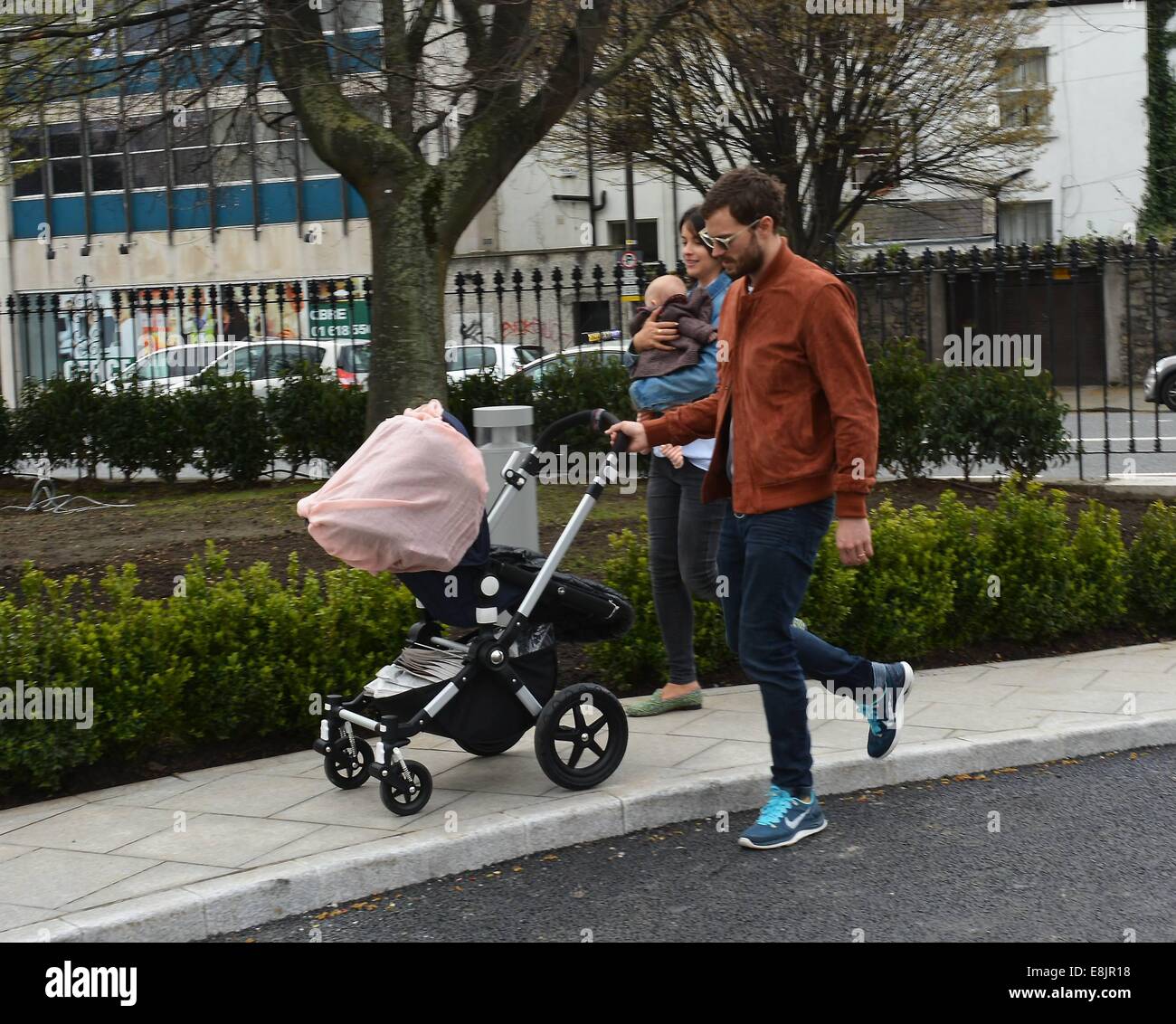 Amelia Warner, Jamie Dornan, Baby