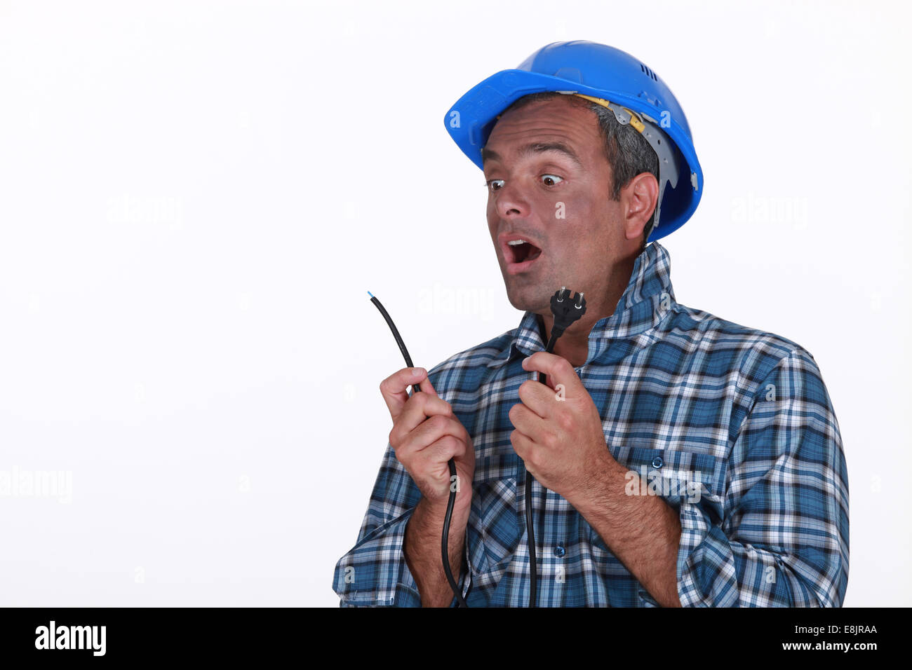 Electric plug bent hi-res stock photography and images - Alamy