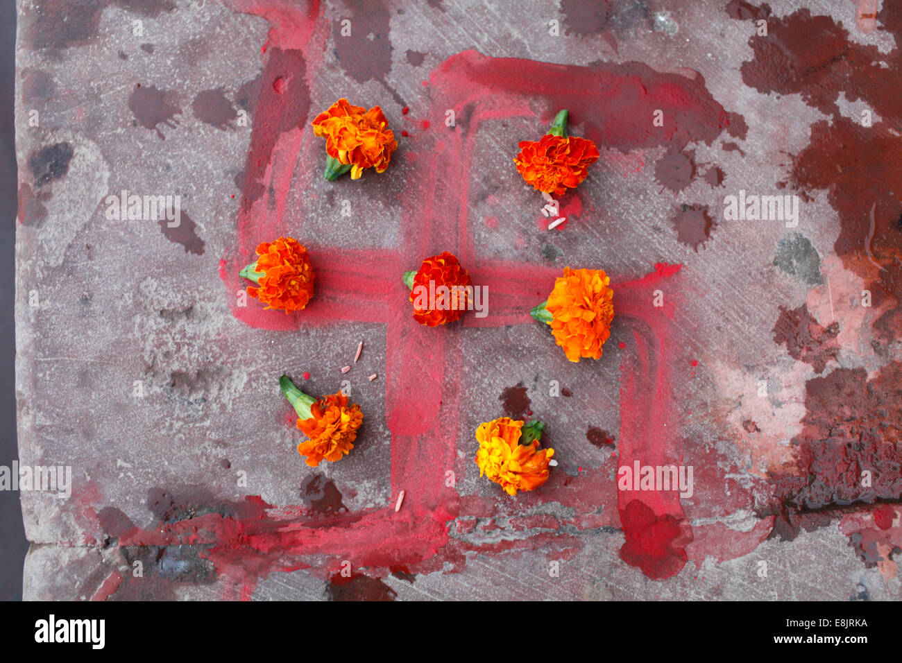 Hindu swastika symbol hi-res stock photography and images - Alamy
