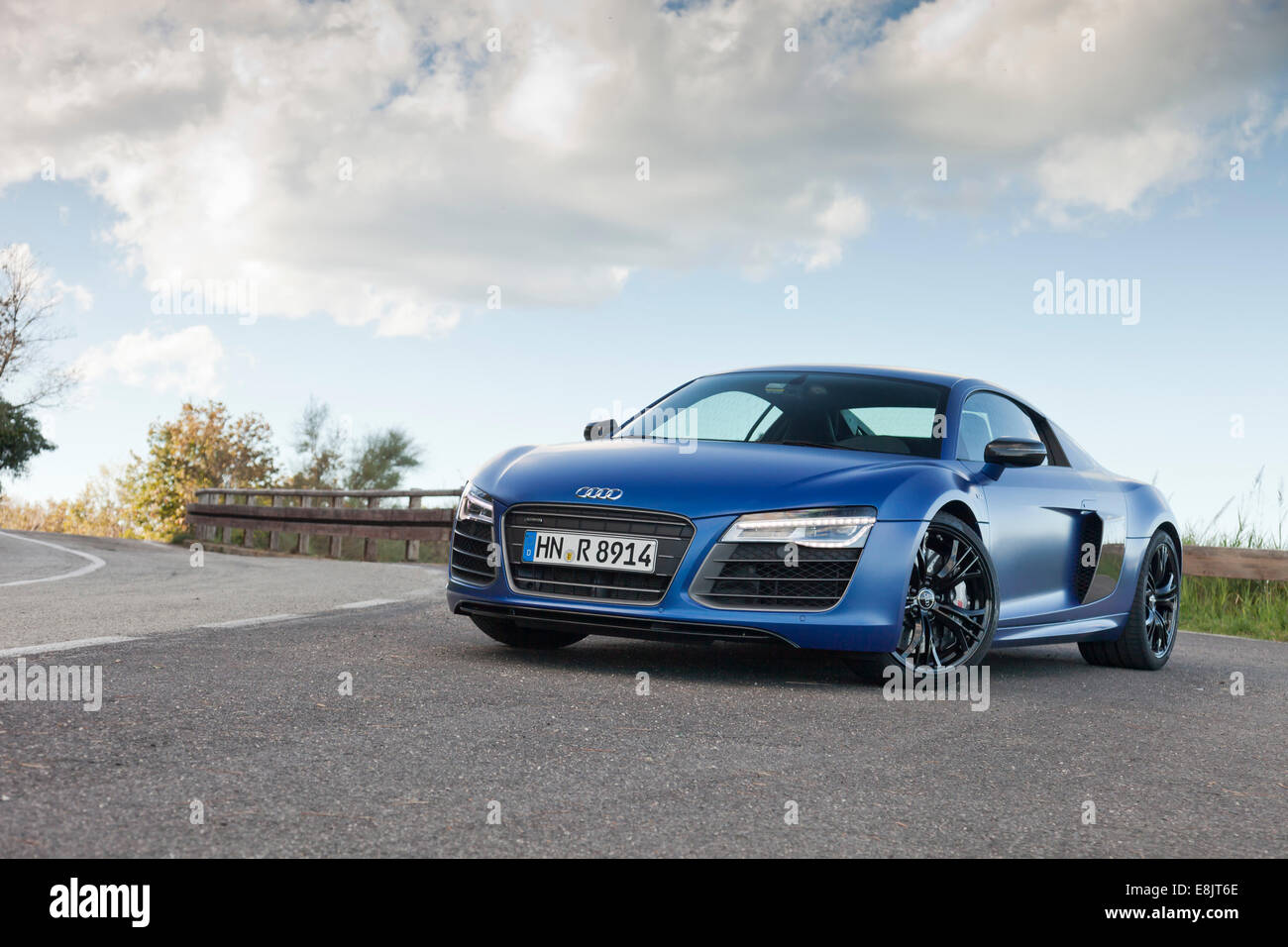 Audi R8 V10 Plus Stock Photo - Alamy