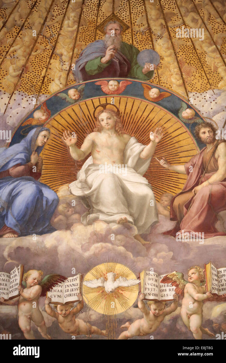 Painting of the Disputation over the Most Holy Sacrament. 1509-1510 ...