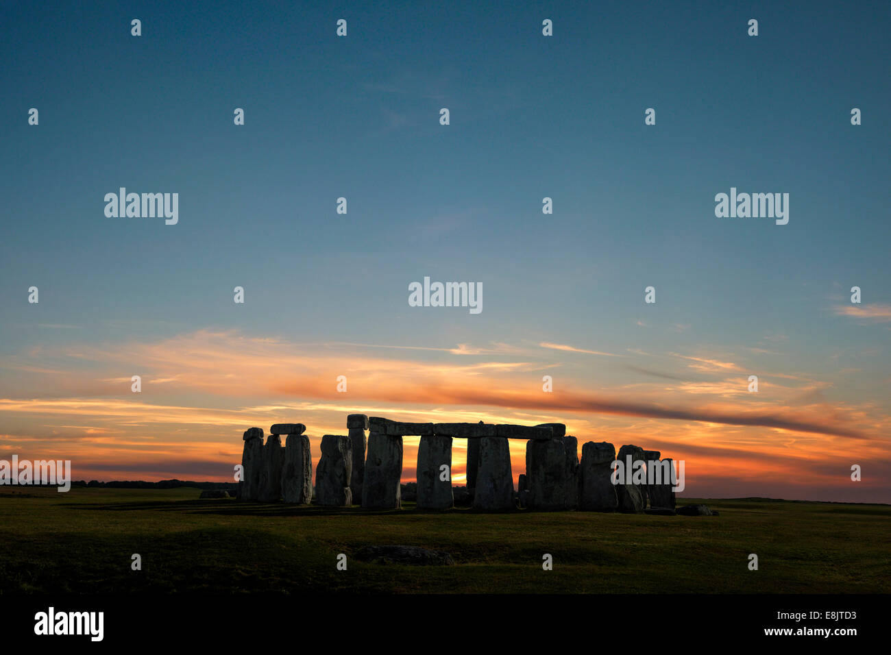 Stonehenge Winter Solstice Sunset