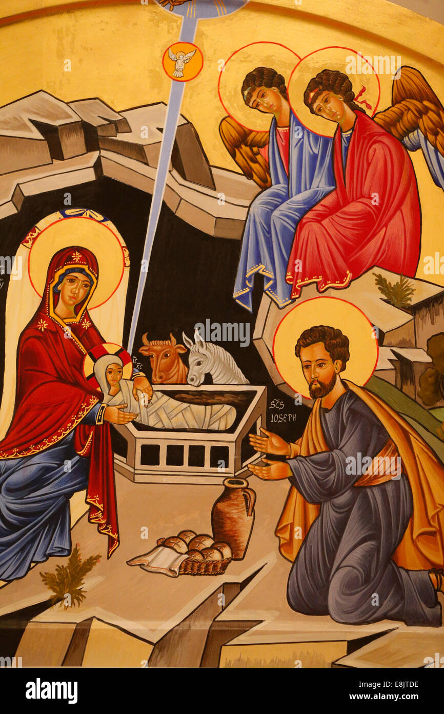 Nativity icon hi-res stock photography and images - Alamy